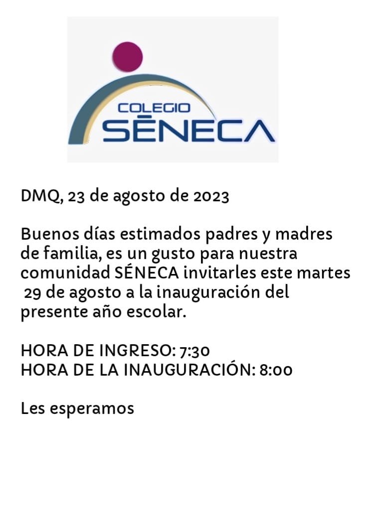 Quienes Somos - Colegio Séneca